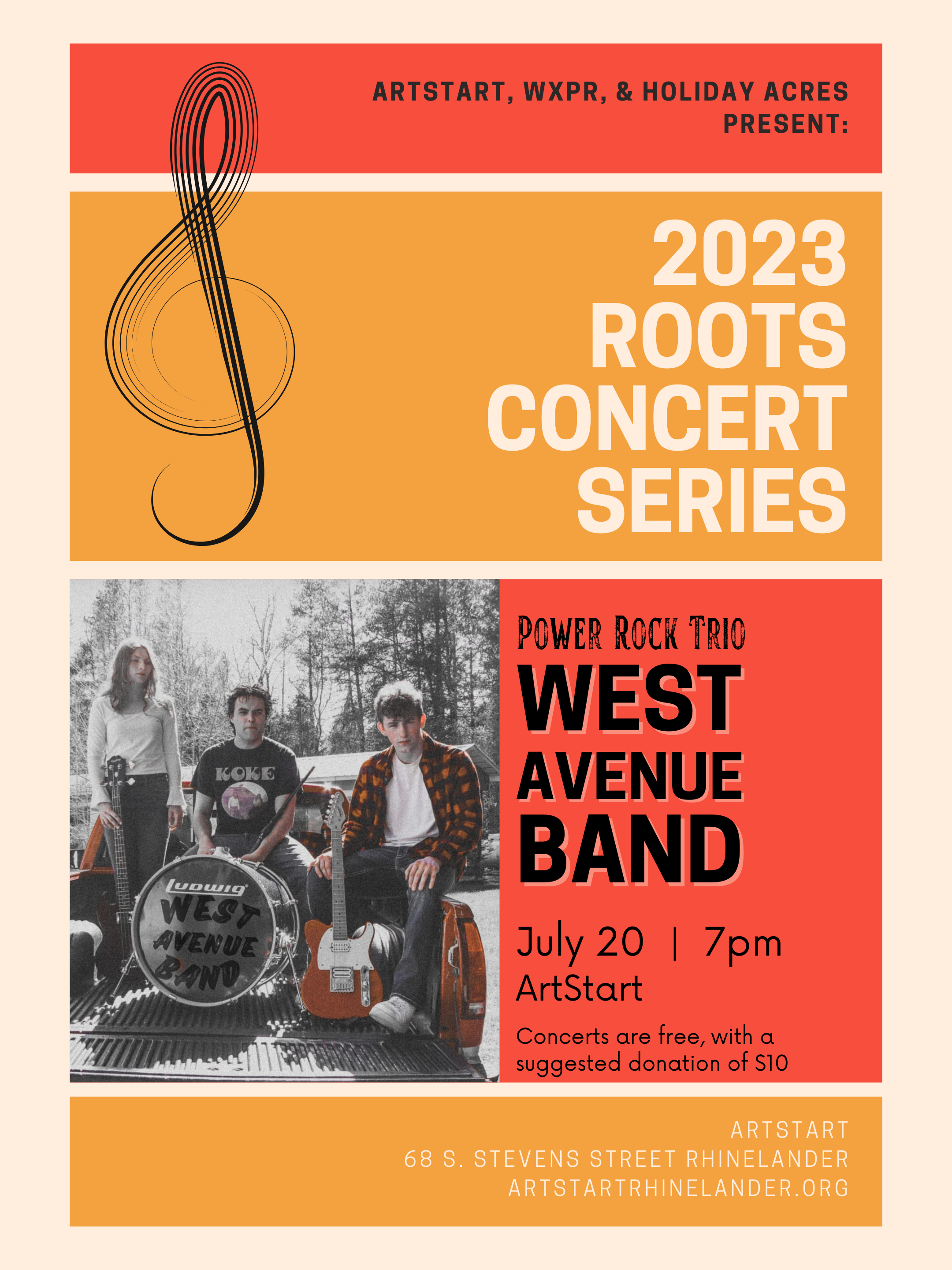 2023 Roots Concerts Poster (8) - ArtStart